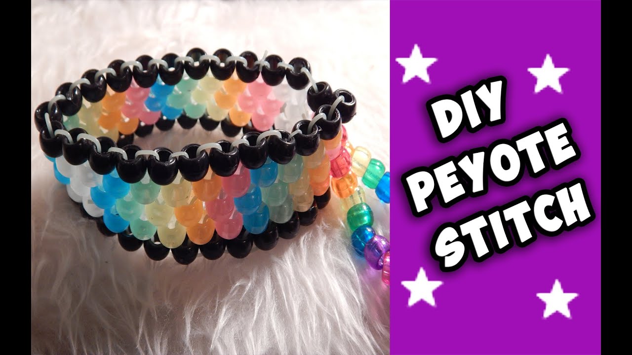 How To Make A Even Odd Peyote Stitch Cuff Kandi Tutorial