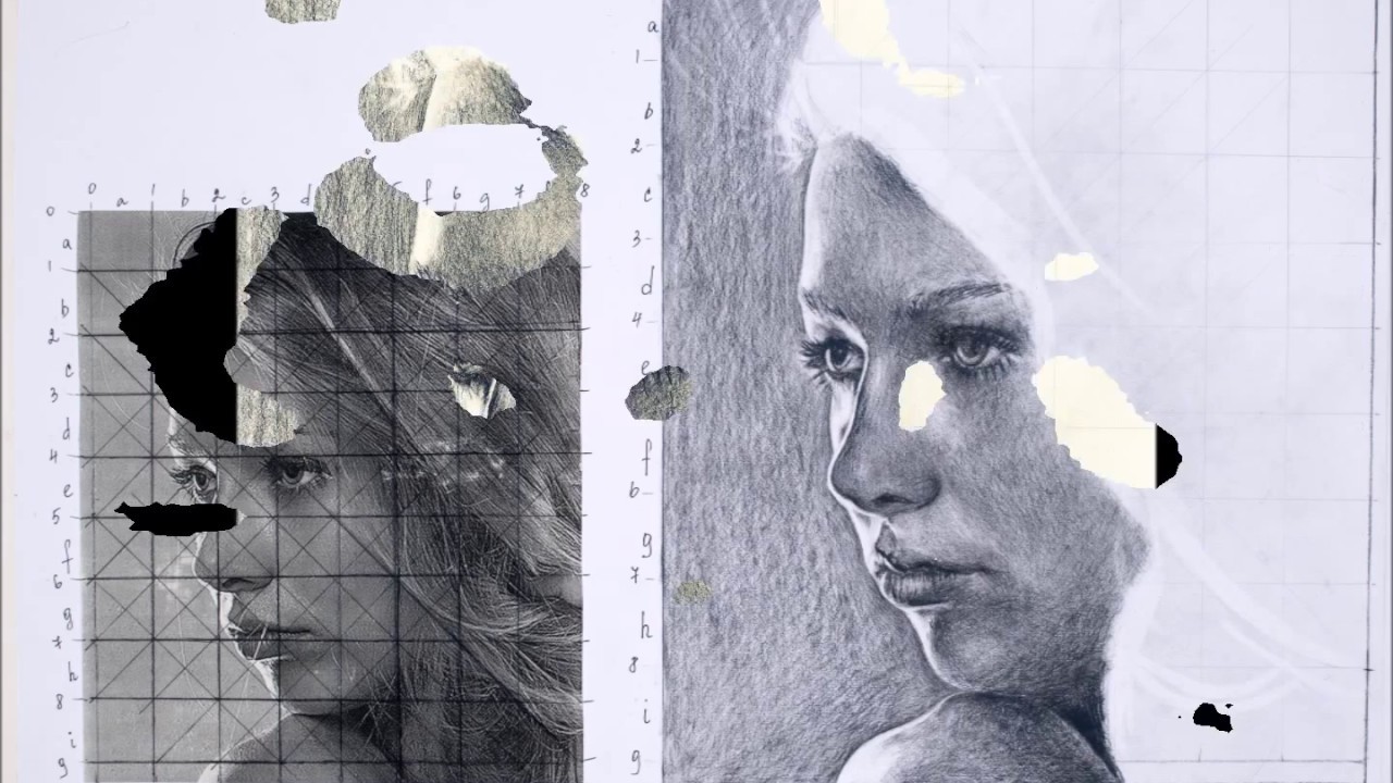 Pencil Drawing Grid Method Pencildrawing2019
