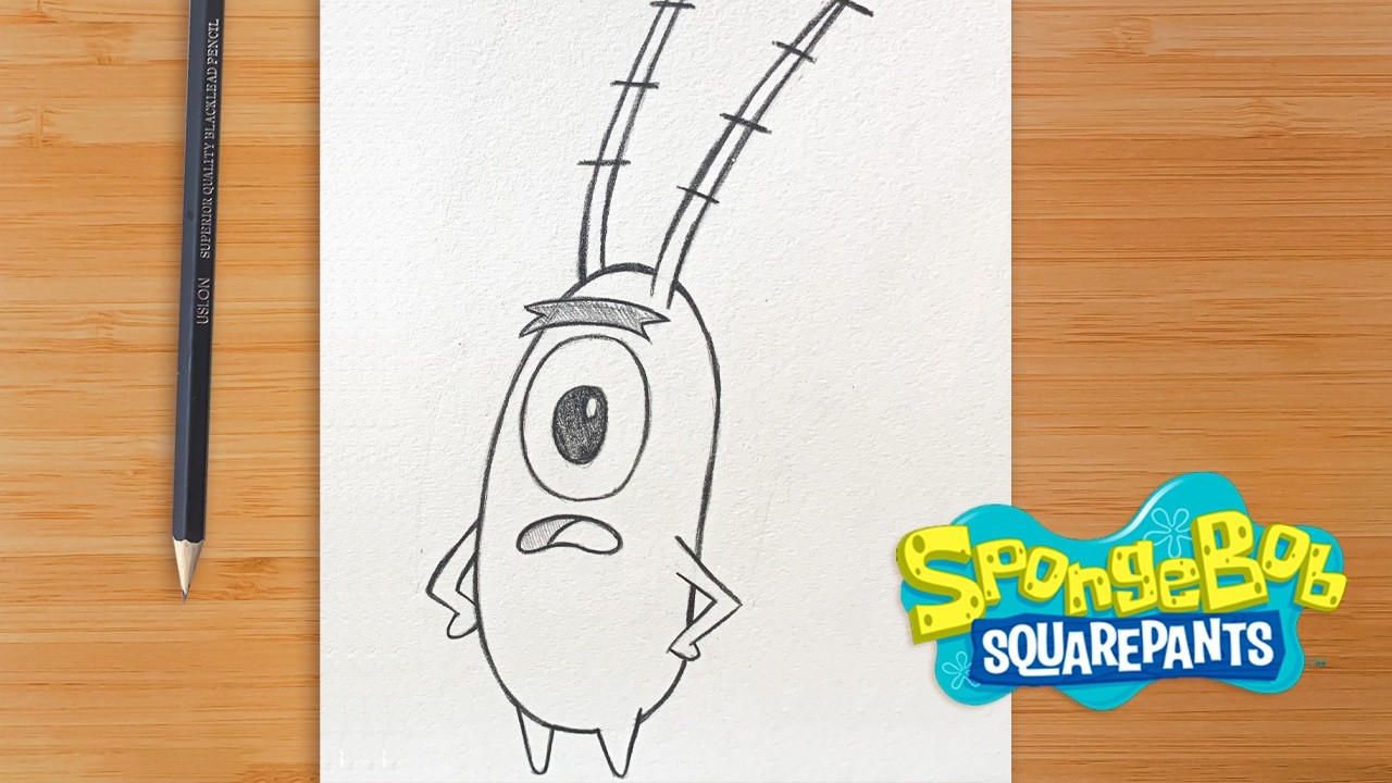Dibujos Fгўciles 01 Cгіmo Dibujar A Plankton De Bob Esponja пёџ Youtube