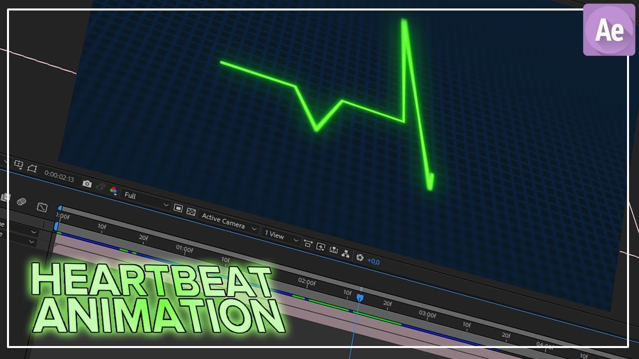 Heartbeat Animation Tutorial In After Effects Youtube