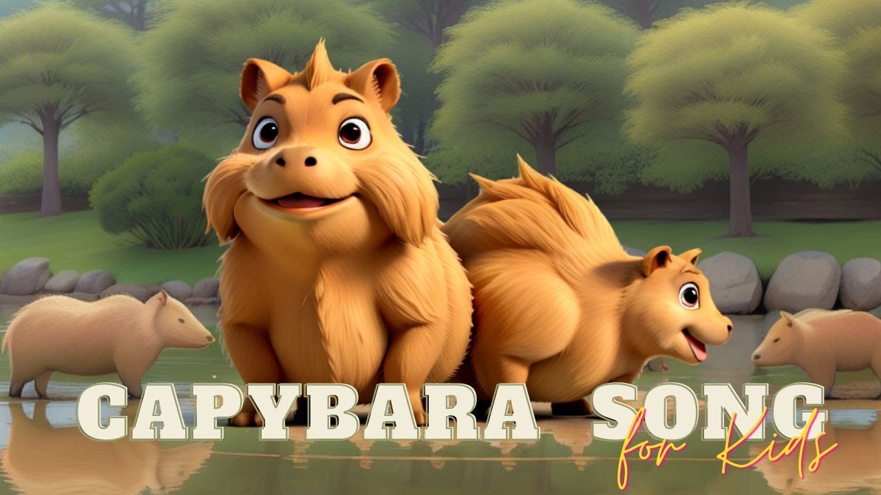 The Capybara Song Nature S Chillest Anthem Cocomelon Nursery Rhymes