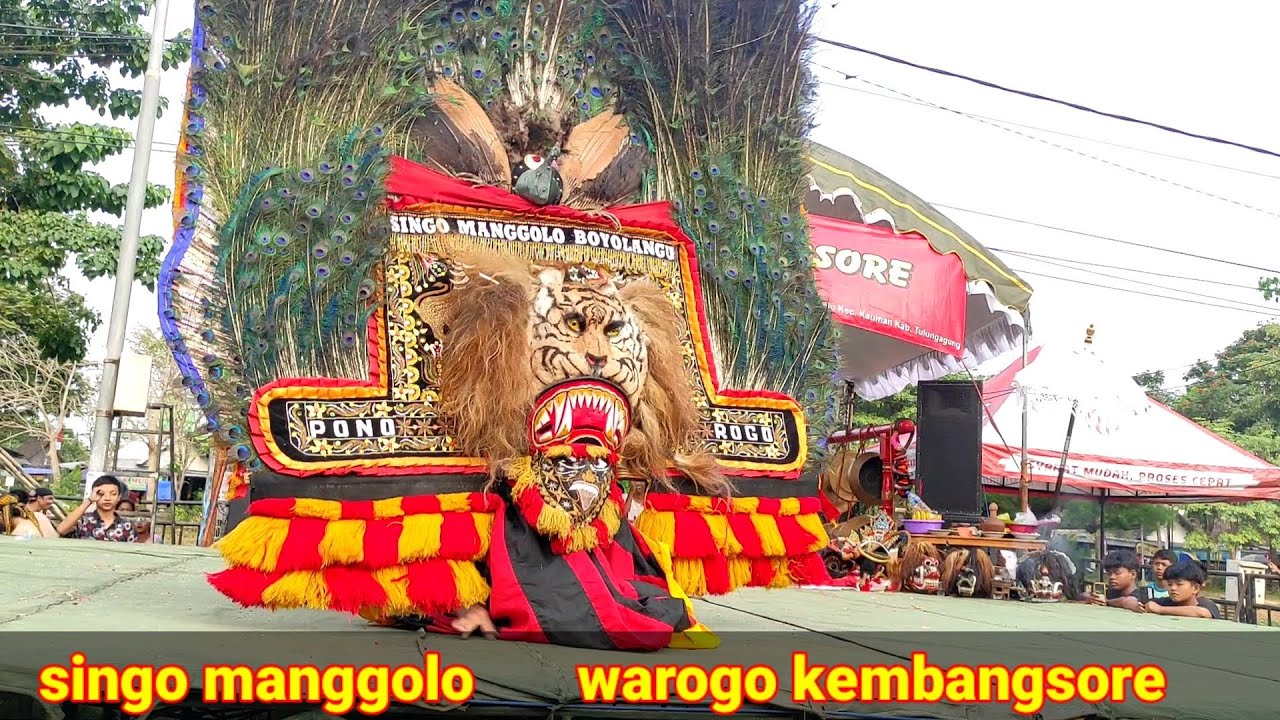 Singo Manggolo Warogo Kembangsore Pinka Kutoanyar Youtube