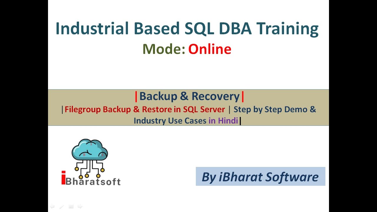 16 Filegroup Backup Restore In Sql Server Step By Step Demo