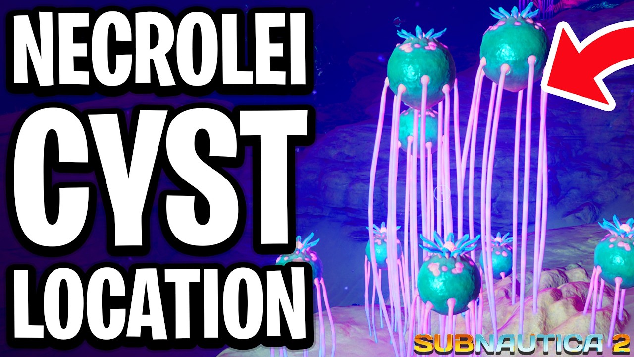 Subnautica 2 All Necrolei Cyst Location Strong Acid Full Guide
