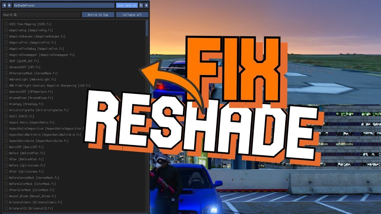 Fivem Reshade Fix Tutorial Ger Deutsch Updated Working Youtube