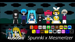 Incredibox Kusoshi Sprunki X Mesmerizer Dark Mod Mesmerizer Has ...