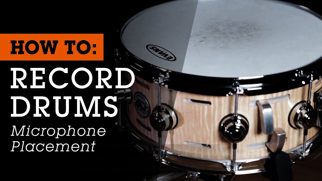 How To Record Drums Youtube