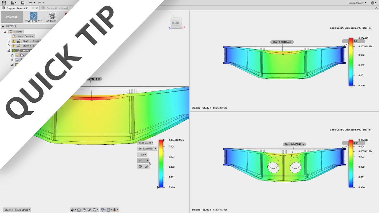 Quick Tip Simulation Comparison Youtube