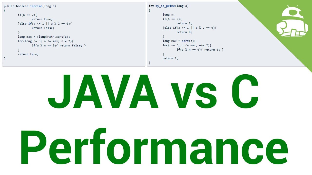 Java Vs C App Performance Gary Explains Youtube