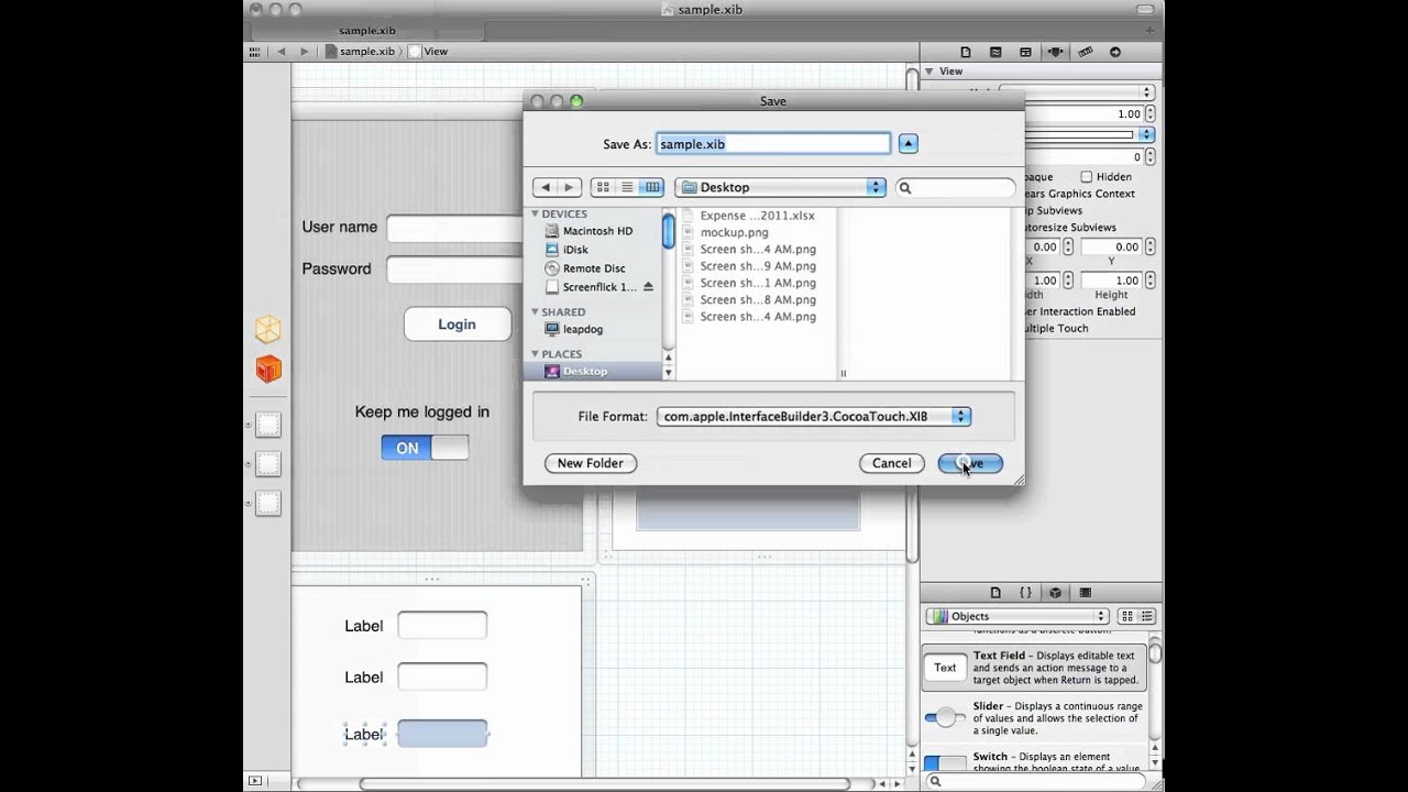 How To Use Interface Builder Youtube