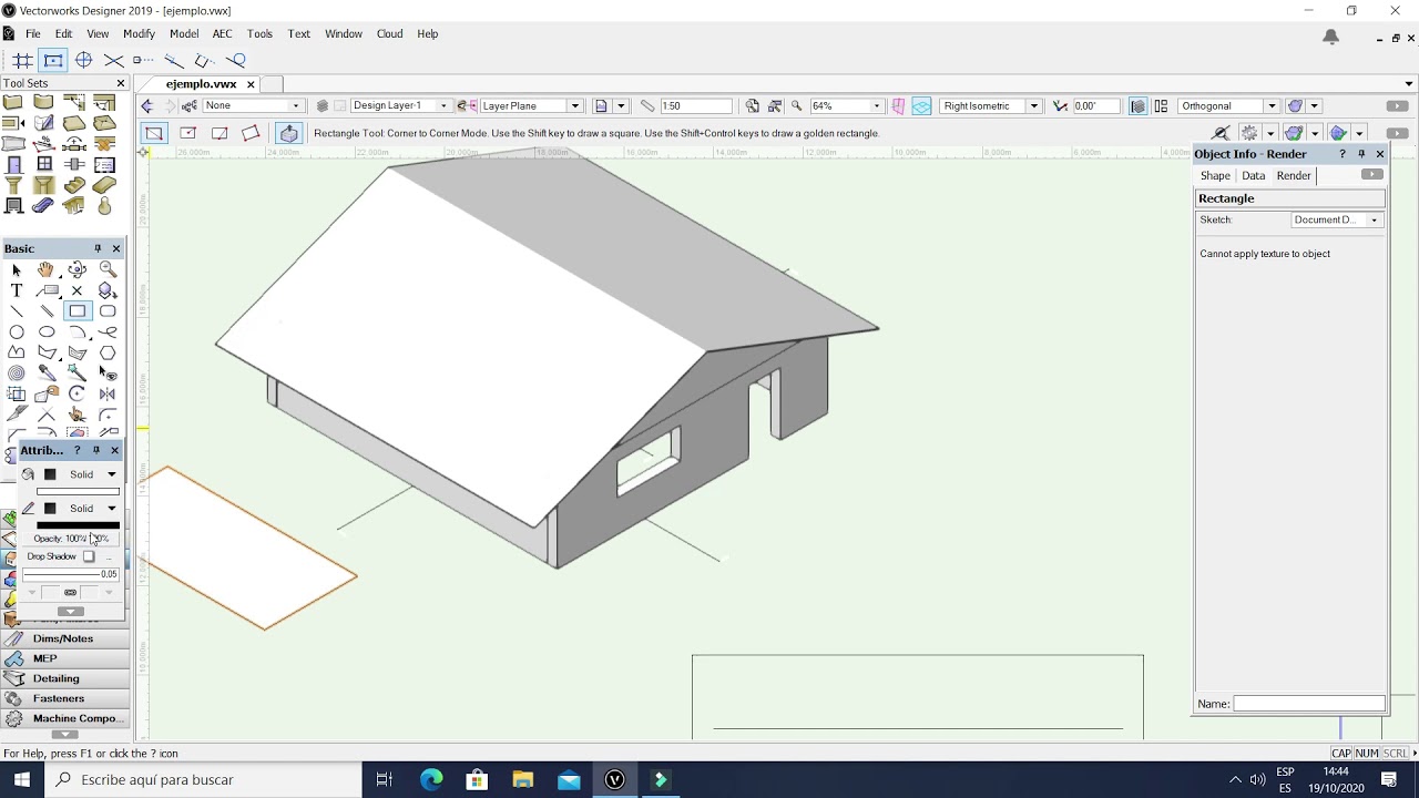 Clase 5 Vectorworks Texturas 3d Youtube
