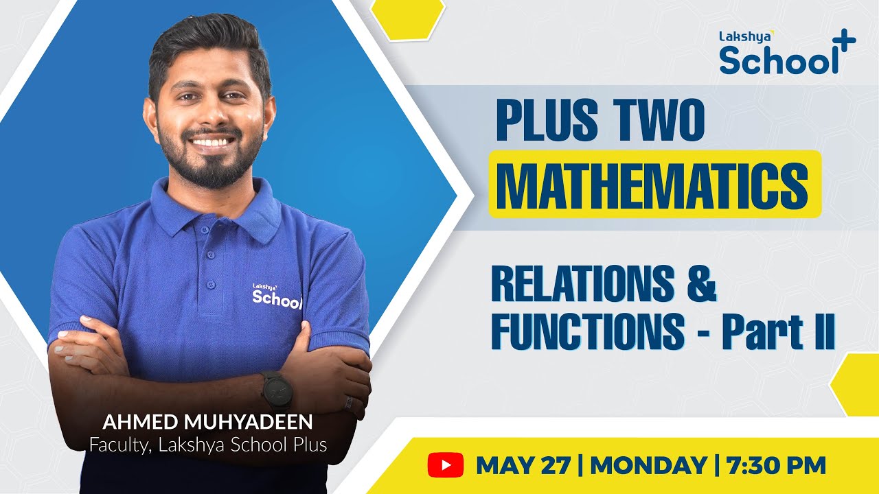 2 Mathematics Relations Functions Part Ii Youtube