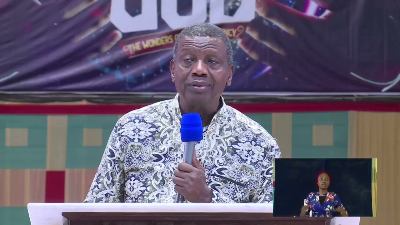 Pastor E A Adeboye Sermon The All Knowing God Thejesusculture
