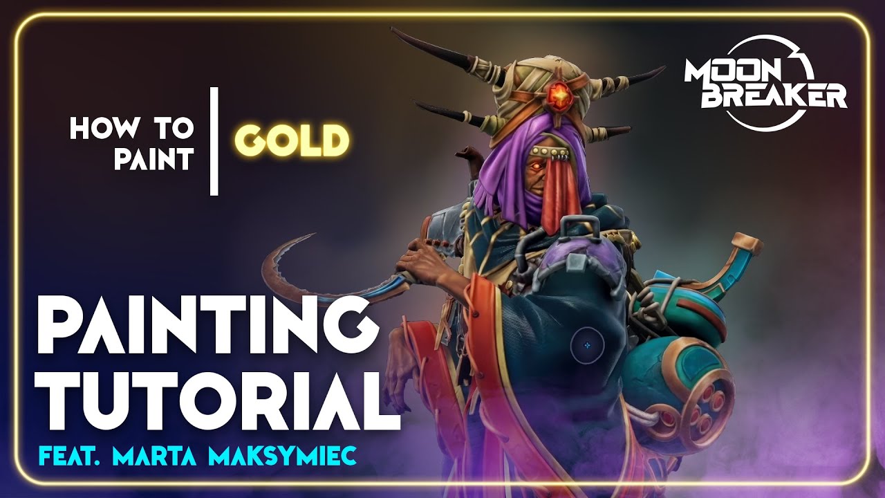 Painting Tutorials How To Paint Gold Youtube