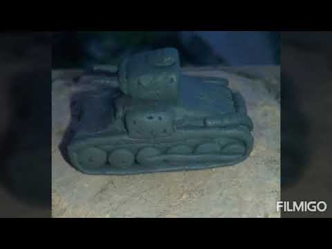 Tanques De Guerra Hecho De Plastilina Youtube