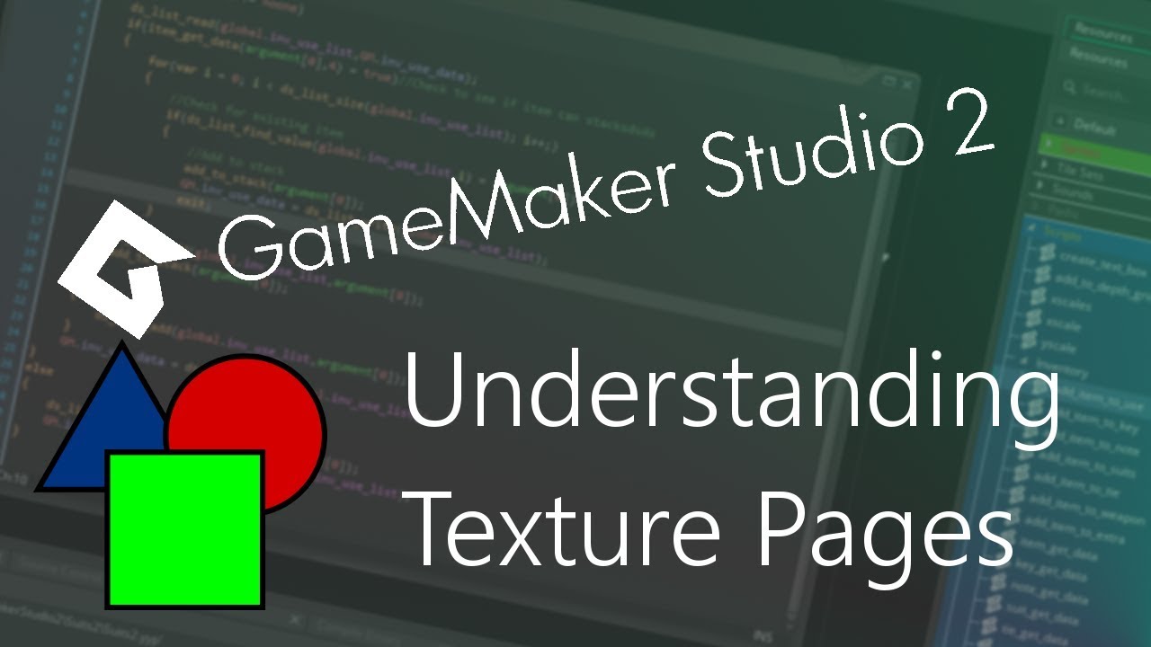 Gamemaker Studio 2 Understanding Texture Pages Youtube
