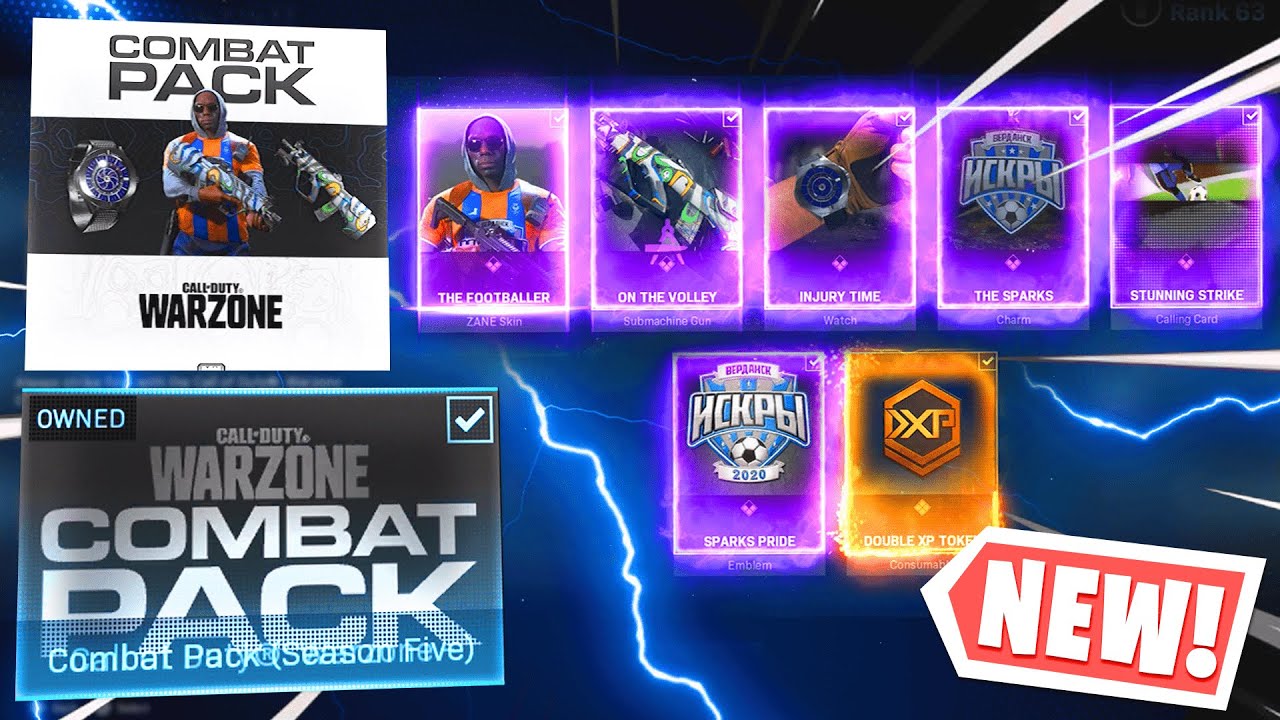 New Warzone Combat Pack Bundle New Blueprints Operators New Season