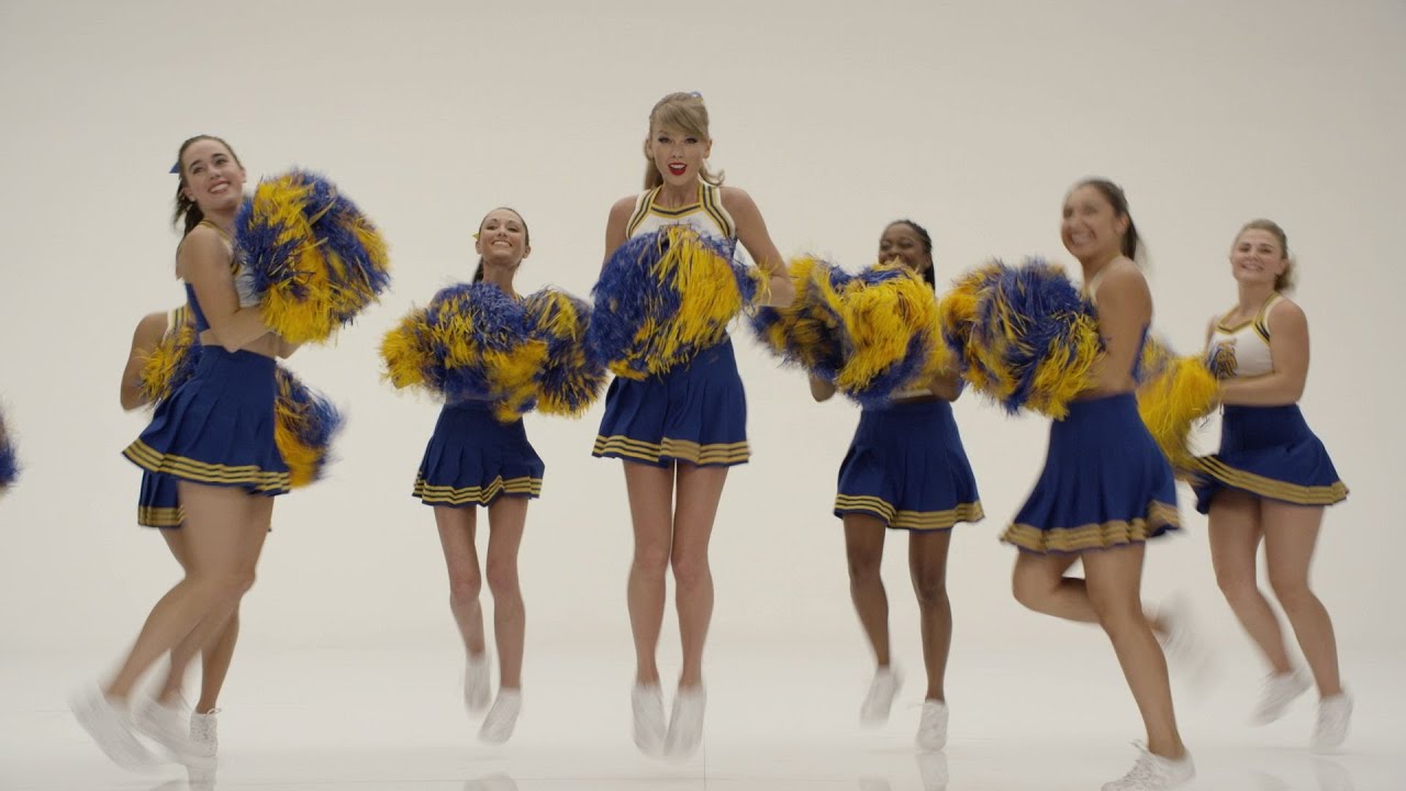 Taylor Swift Shake It Off Outtakes Video 1 The Cheerleaders