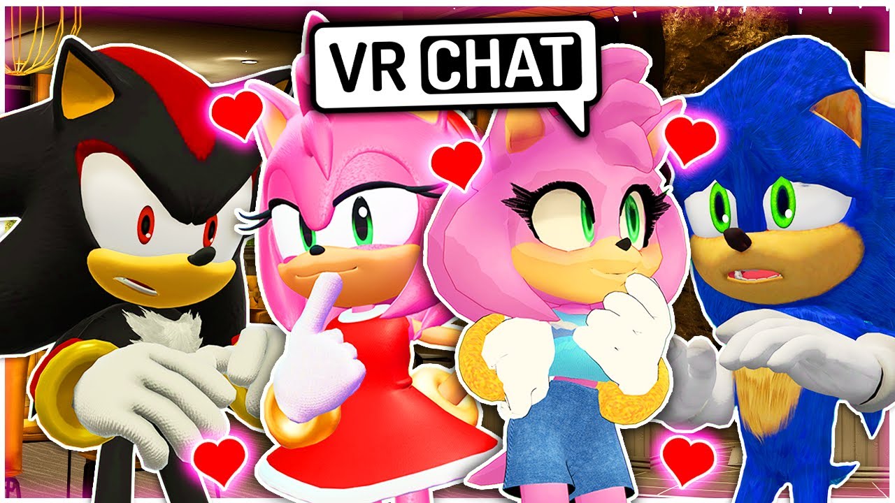 Movie Sonic Movie Amy Shadow Amy S Double Date Vr Chat Youtube