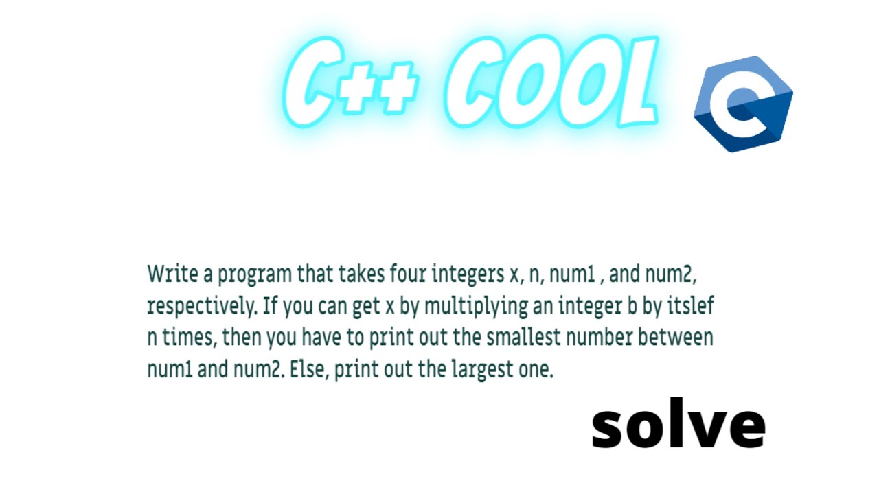 Solve C Problems Youtube