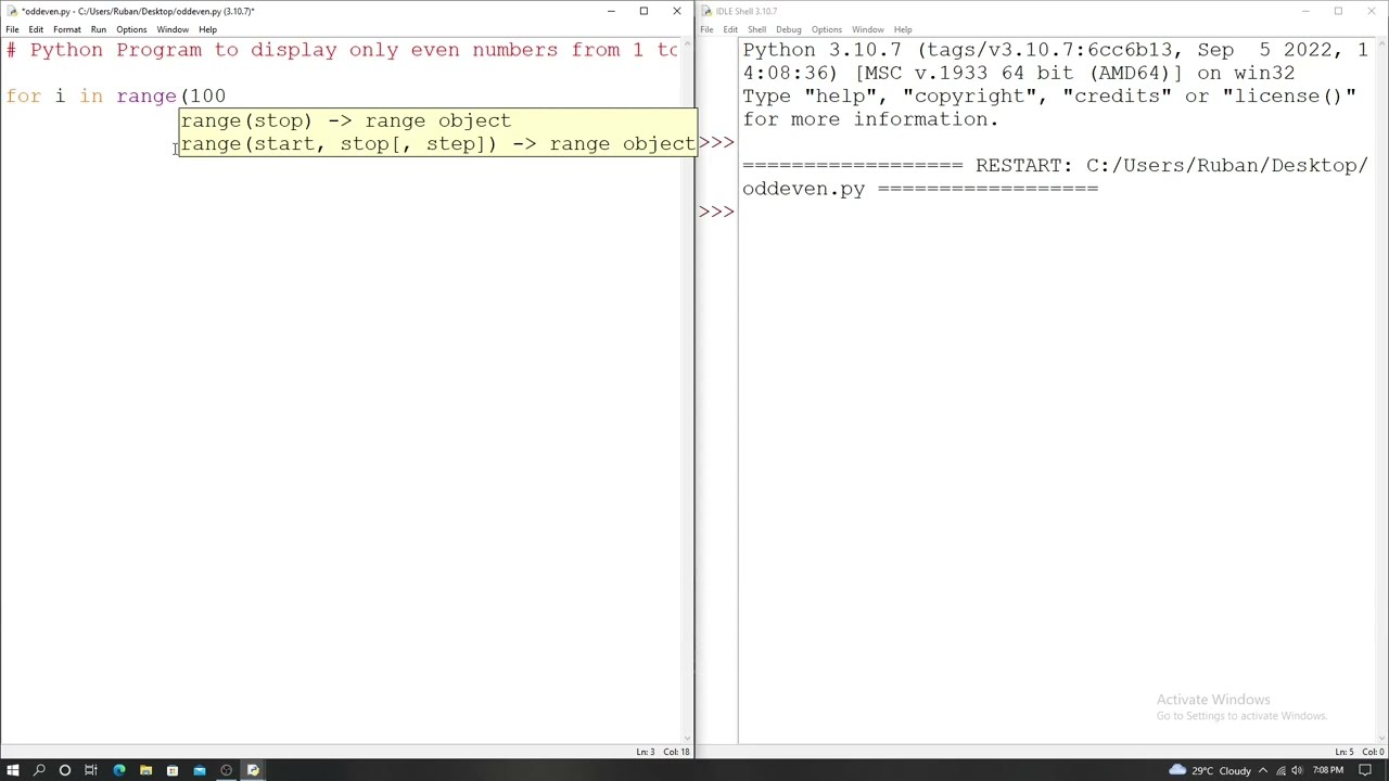 List Of Even Numbers 1 100 Python Infoupdate Org