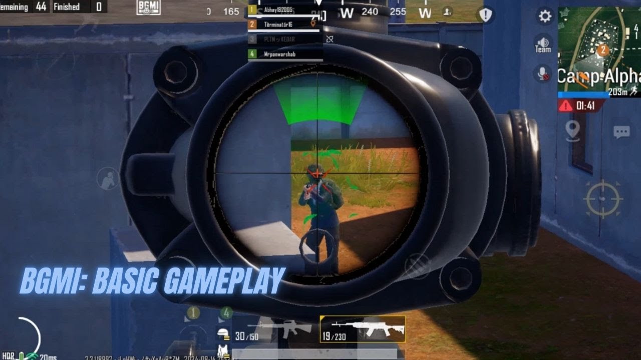 Bgmi Basic Gameplay Youtube