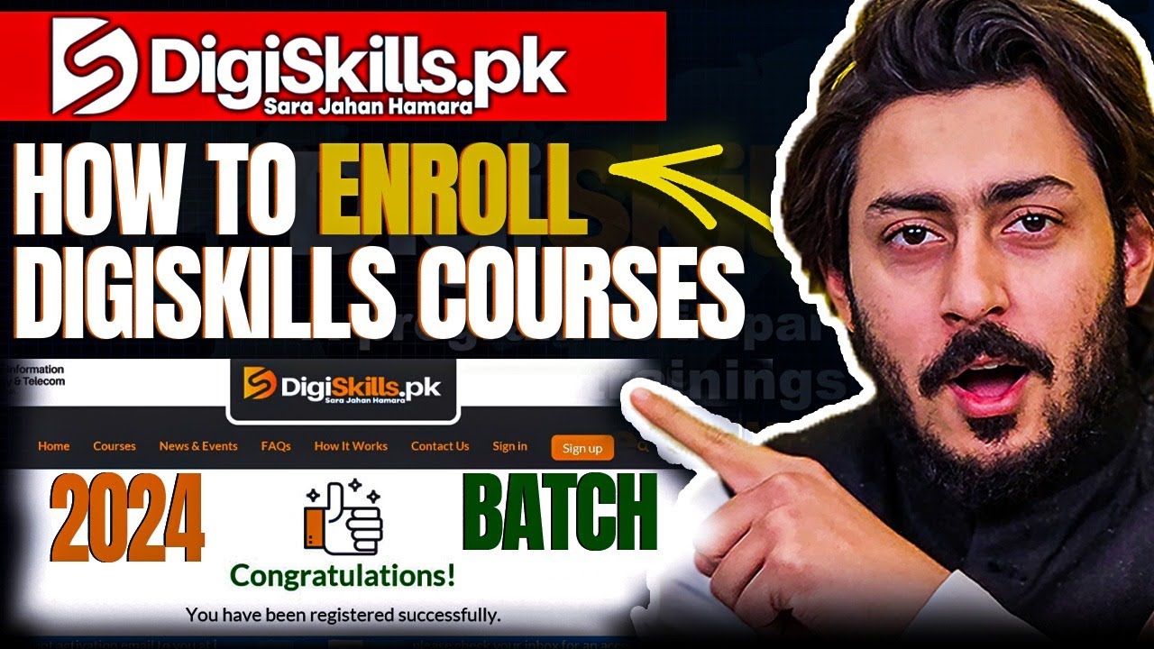 How To Enroll Course In Digiskill Lms Register In Digiskills Apply