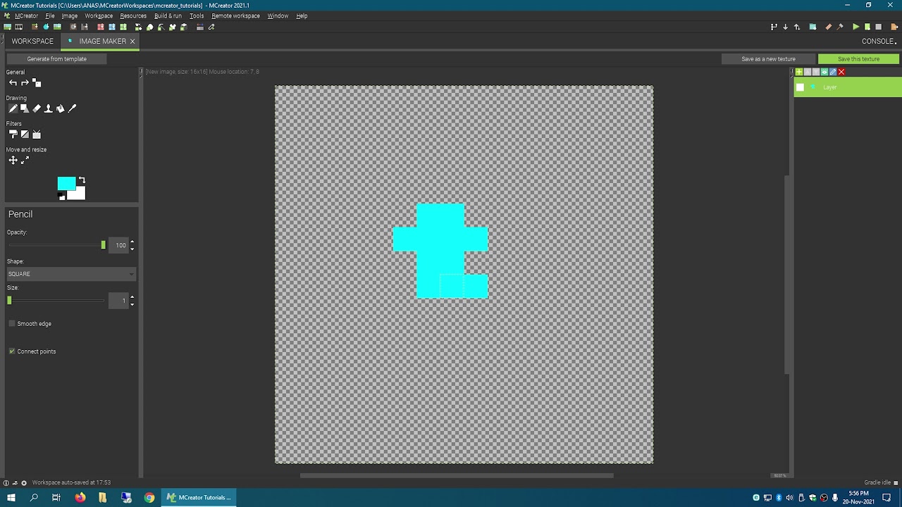 Mcreator Tutorial 2 Basic Textures Youtube