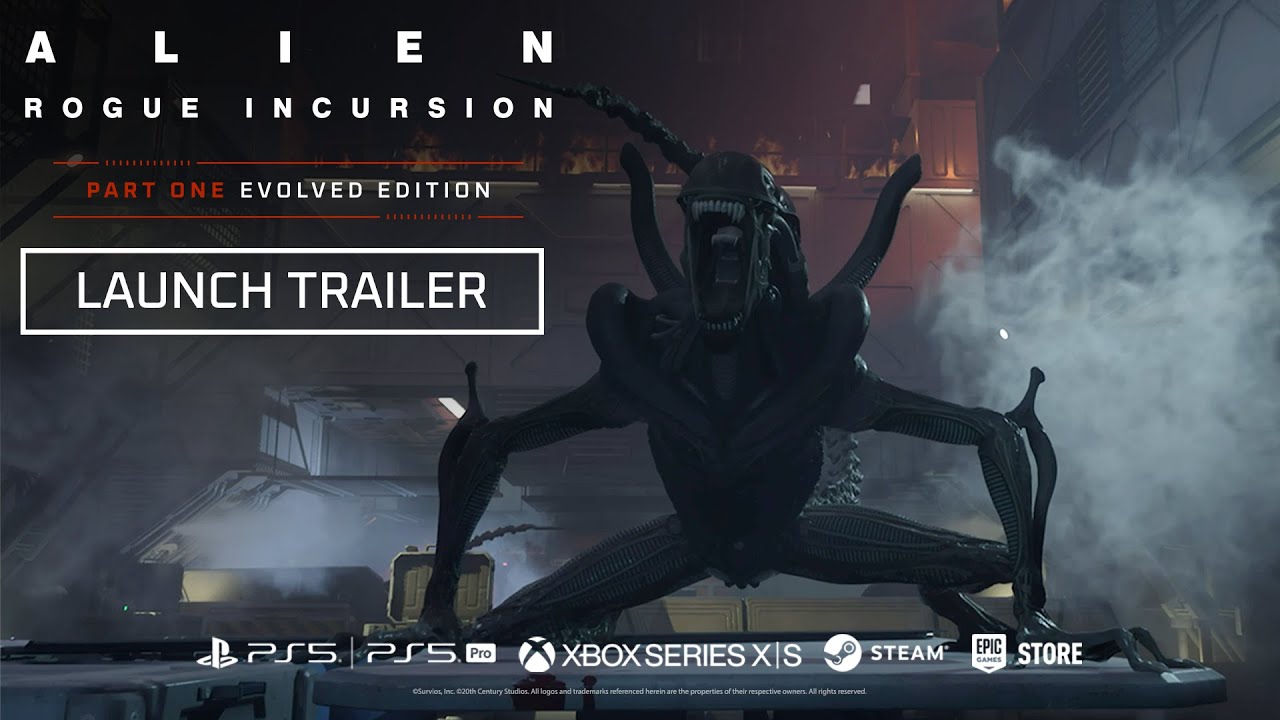 Alien Rogue Incursion Evolved Edition Ps5 Xbox Pc Launch Trailer