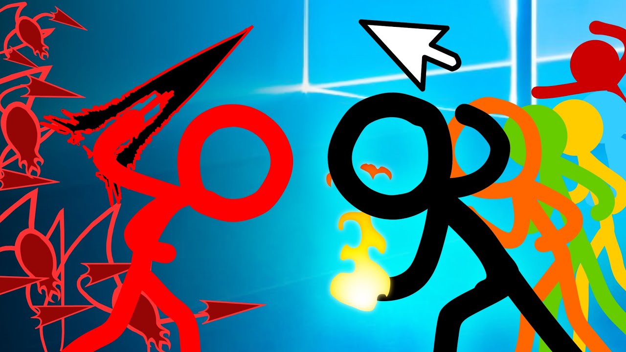 Animation Stickman Alan Becker Hг Nh Trг Nh Sгўng Tбєўo дђбє Y Cбєјm Hб Ng
