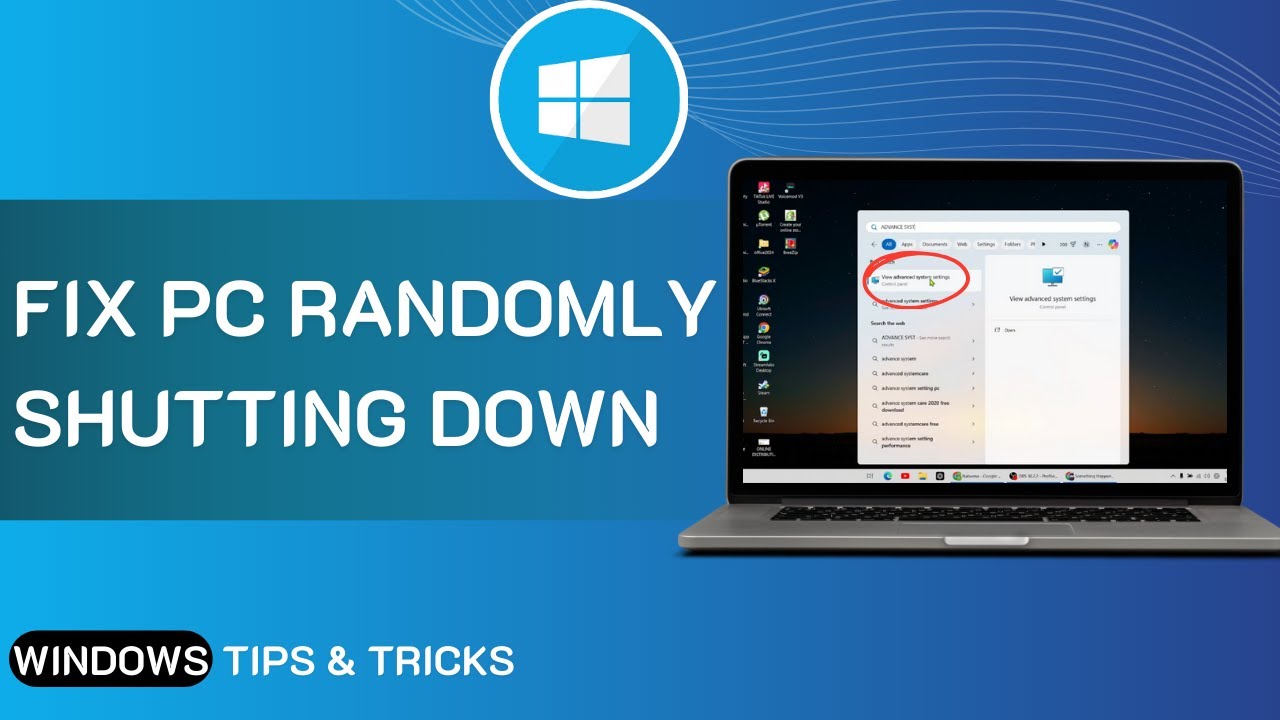 Pc Randomly Shutting Down In Windows 11 10 8 7 How To Fix Laptop