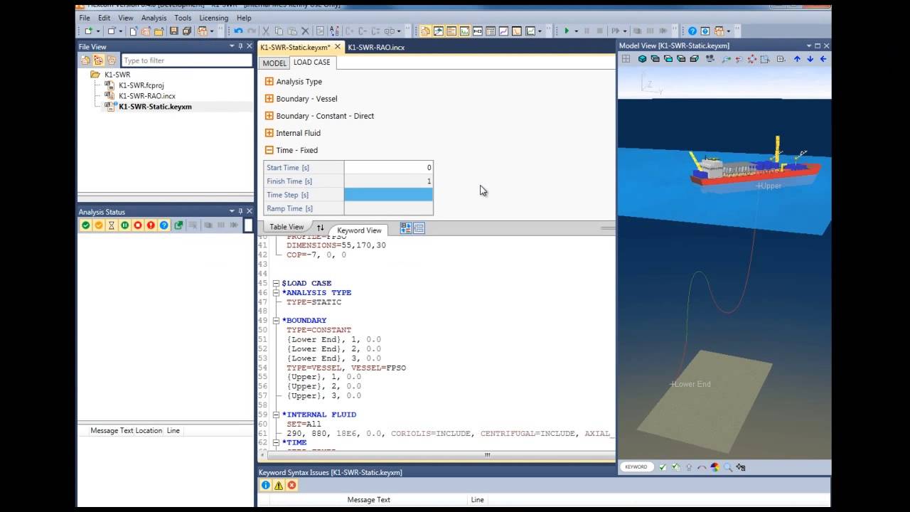 Flexcom 8 Simple Worked Example Tutorial Youtube
