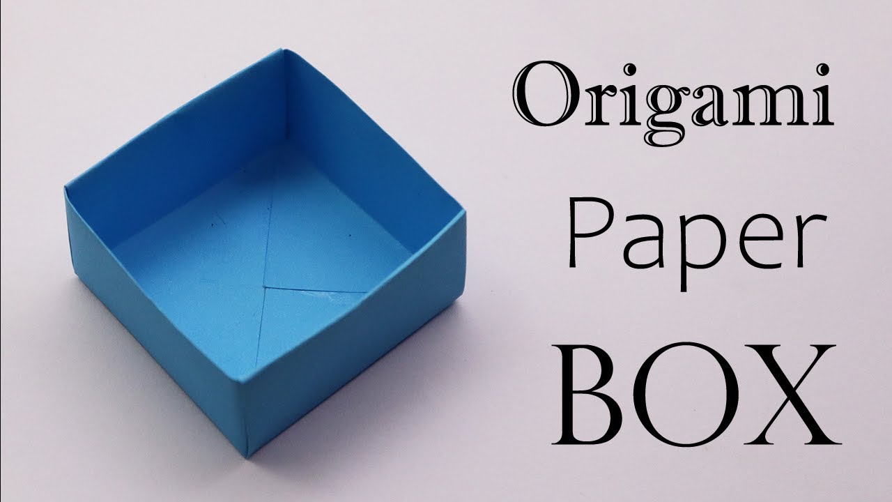 Origami Box Very Easy Easy Rectangle Origami Box Instructions