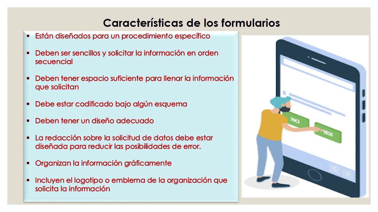 Qué Son Los Formularios Y Cuales Sus Características Youtube