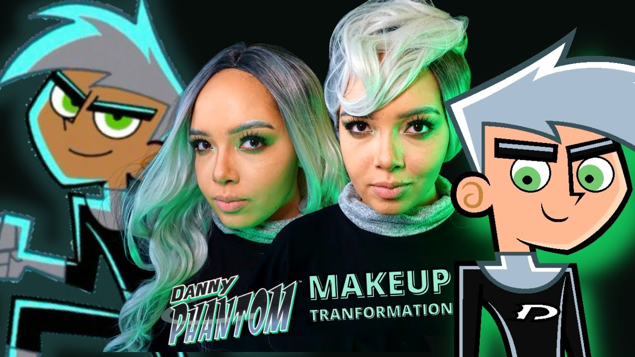 How To Cosplay Danny Phantomрџ рџџѕвђќрџћ Makeup Tutorial Youtube