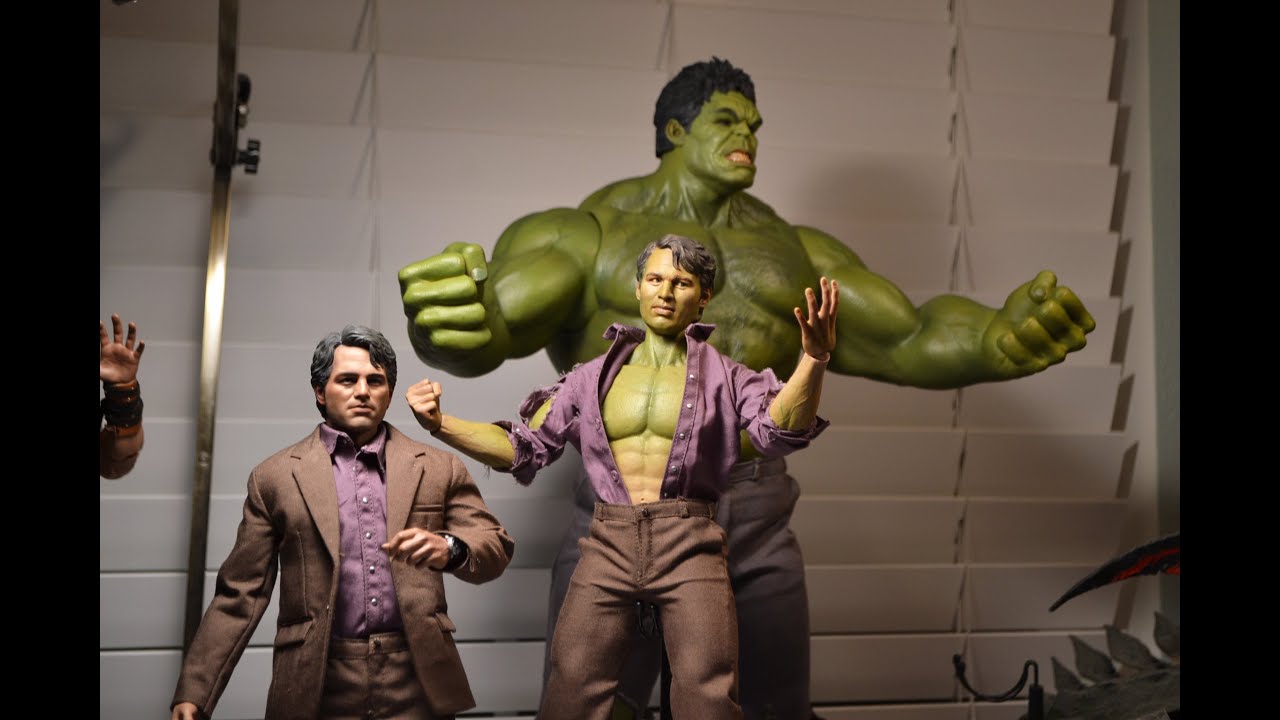 12 1 6 Custom Mid Transformation Bruce Banner Hulk Figure Avenger Hot