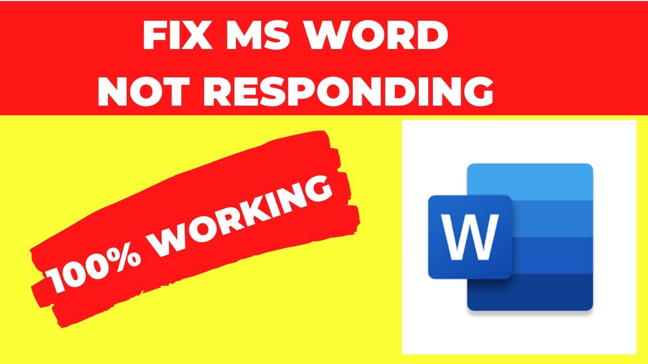 How To Fix Microsoft Word Not Responding In Windows 11 – Eroppa