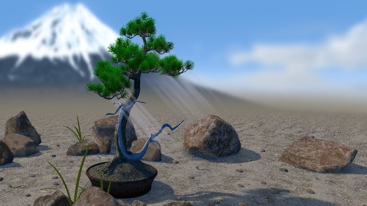 Bonsai 3d Live Wallpaper Youtube