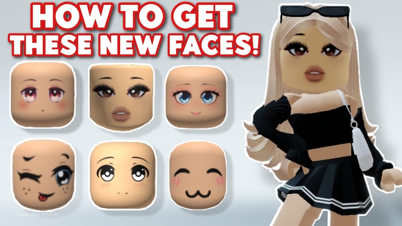 How To Get These New Cute Roblox Faces рџ ґрџ Youtube