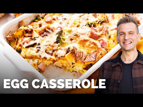Ham Cheese Croissant Egg Casserole Recipe Wyse Guide
