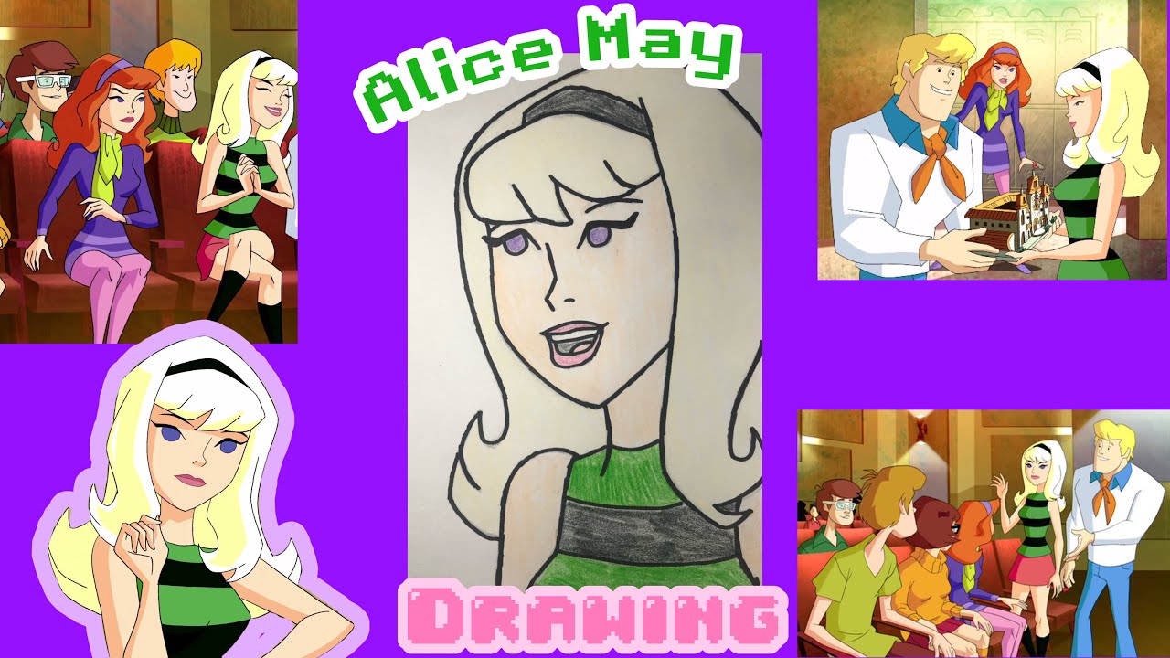 Scooby Doo Series Alice May Drawing Youtube