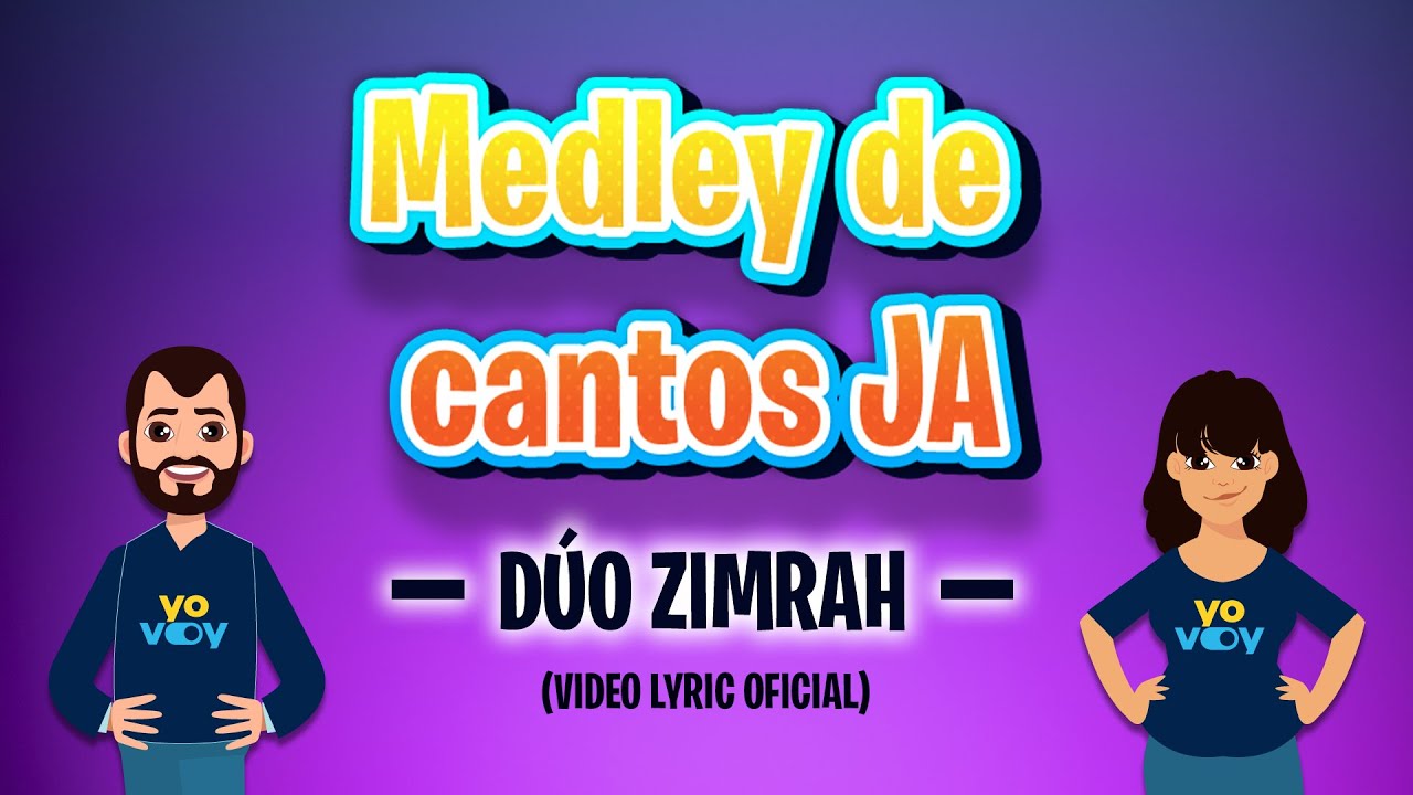 Dúo Zimrah Medley De Cantos Adventistas Lyric Video Youtube