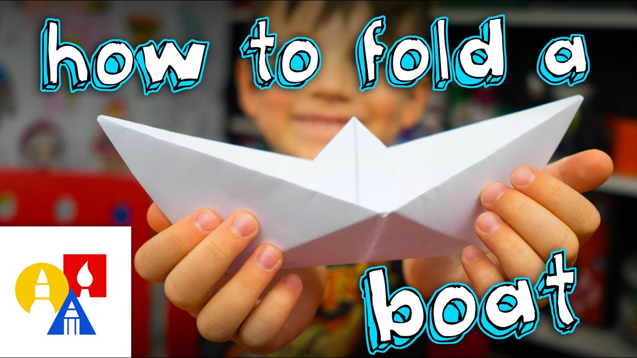 How To Fold A Simple Origami Boat Sya Youtube