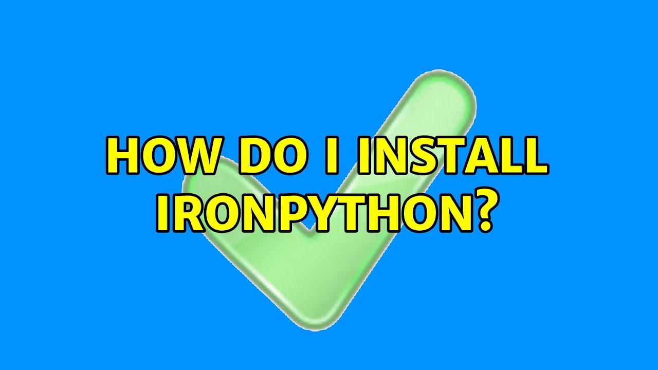 Ubuntu How Do I Install Ironpython Youtube
