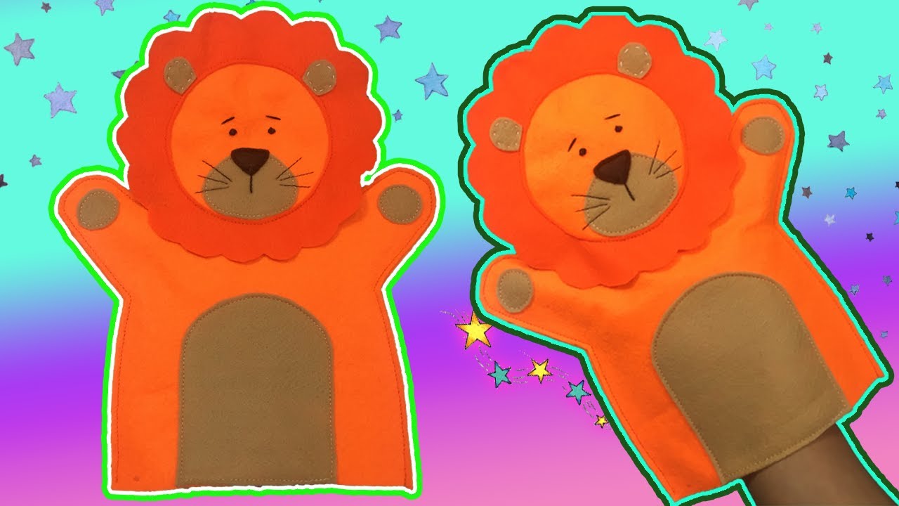 Títere De León Como Hacer Un Títere De León Para Mano Títere De