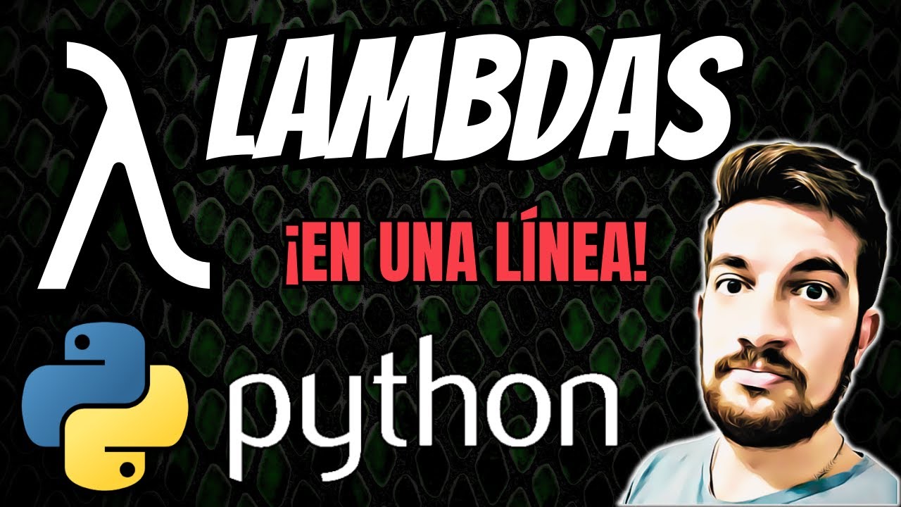Lambdas En Python ёярн Funciones En Una L нnea ёяшо Youtube