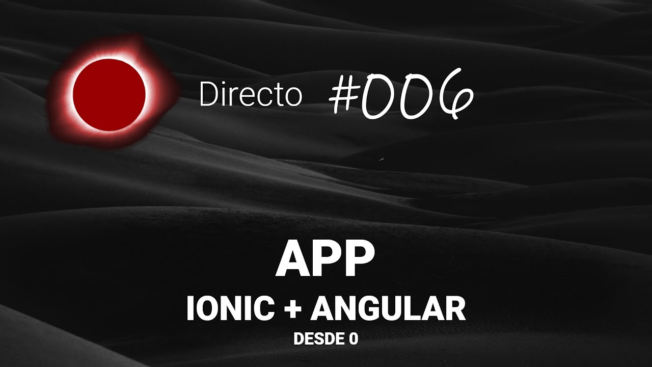 App Ionic Angular 1 Youtube