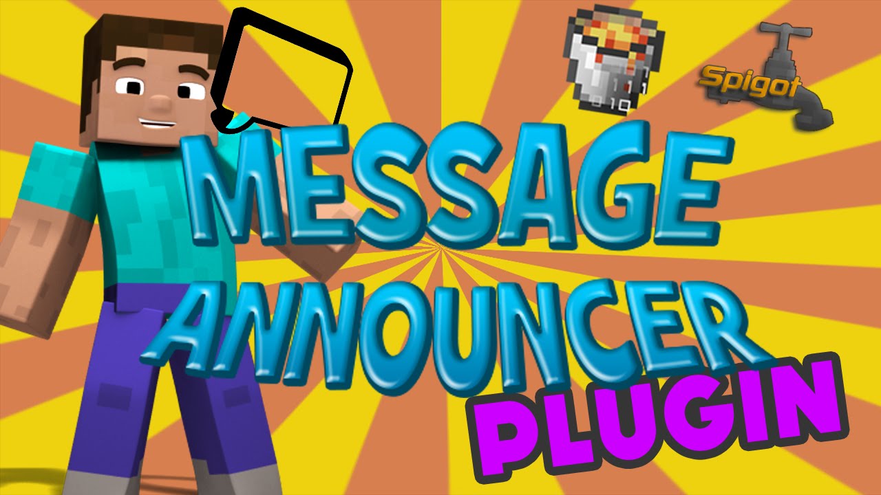 Minecraft Plugin Tutorial Messageannouncer Youtube