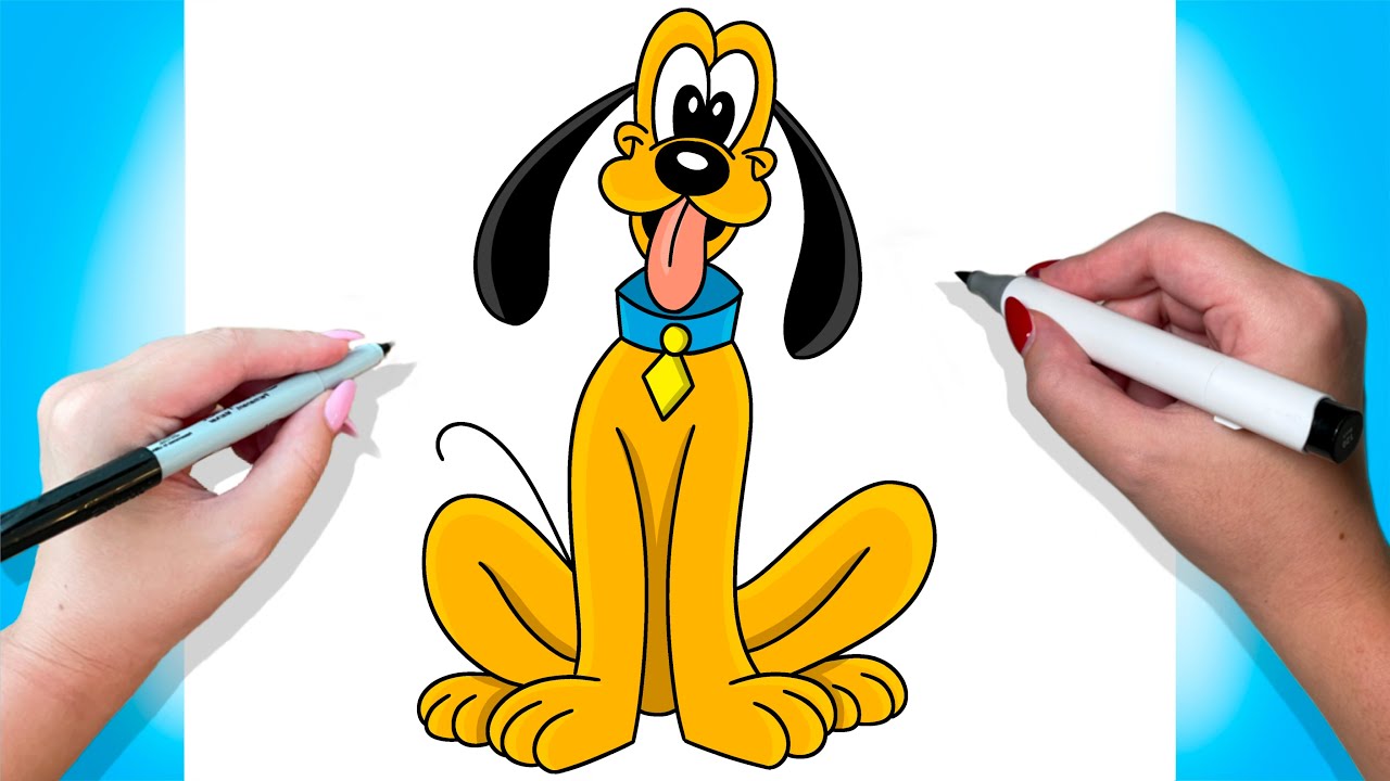 How To Draw Pluto Easy Drawing Tutorials