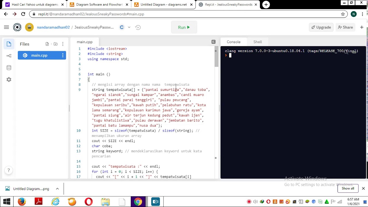 Penjelasan Codingan Youtube